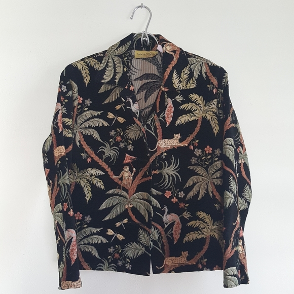 Painted Pony | Jackets & Coats | Vintage Painted Pony Jungle Print ...